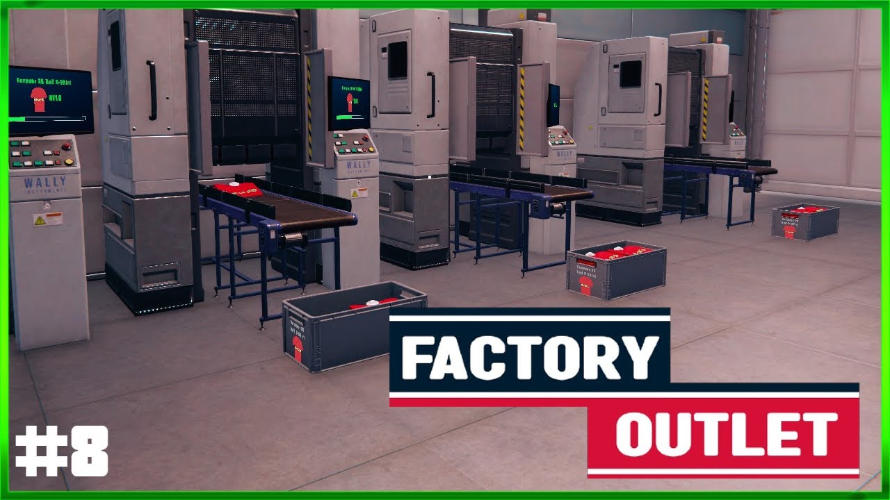 Factory Outlet Simulator - Early Access - First Live Stream Episode On ...