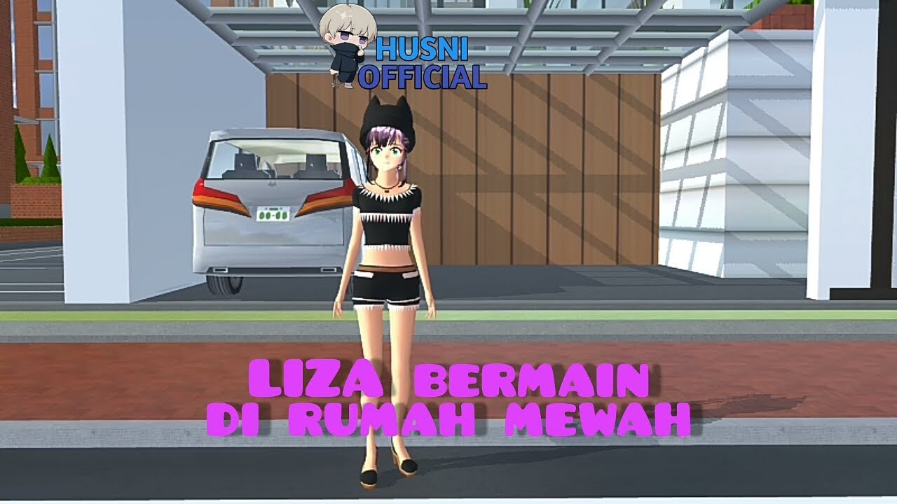 RIZA BERMAIN DI RUMAH MEWAH BAGUS SEKALI || SAKURA SCHOOL SIMULATOR ...