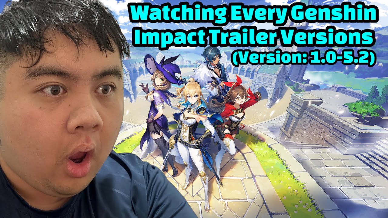 New Genshin Impact Player Reacts to Every Genshin Impact Trailer ...