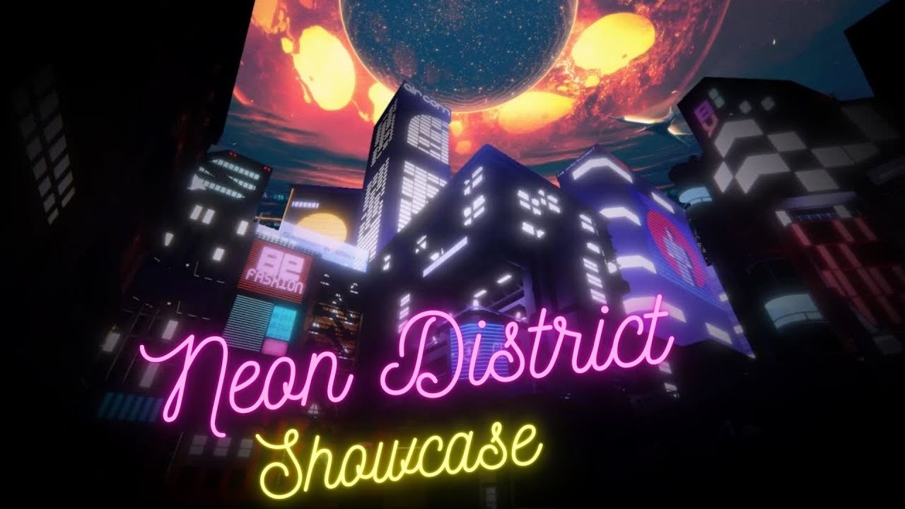 Neon District RP (Showcase Video) (Roblox) - YouTube