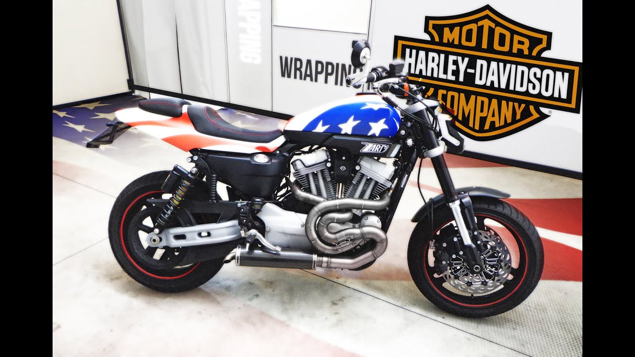 BIKE WRAPPING - HARLEY DAVIDSON American Flag decoration - YouTube