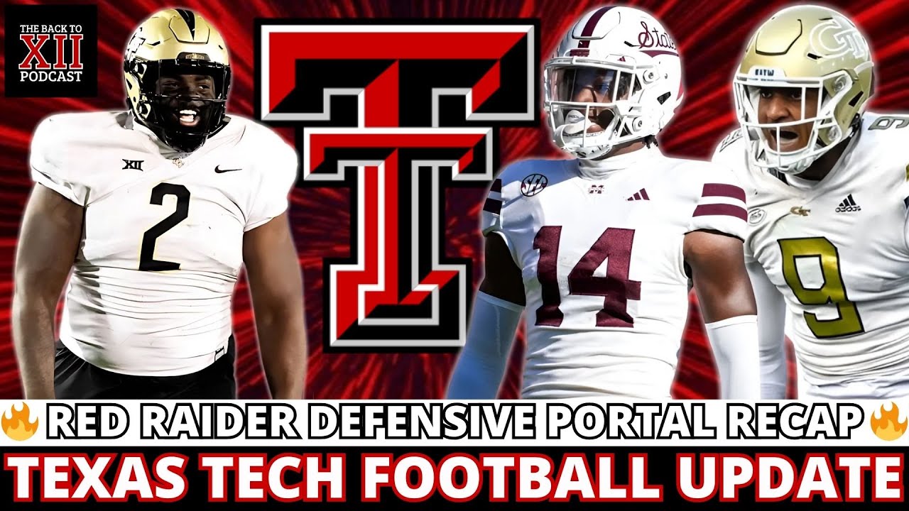 Texas Tech Defensive Portal Recap | Red Raiders Add SERIOUS Talent ...