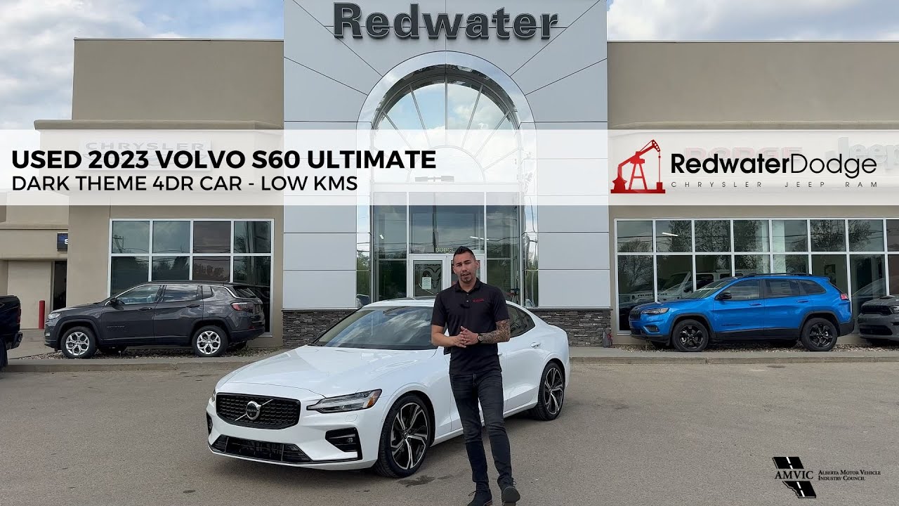 Used 2023 Volvo S60 Ultimate Dark Theme 4DR Car - Low KMs | Stock ...