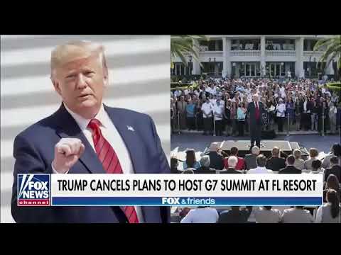 President Trump refuse to Attend at G8 Summit - YouTube