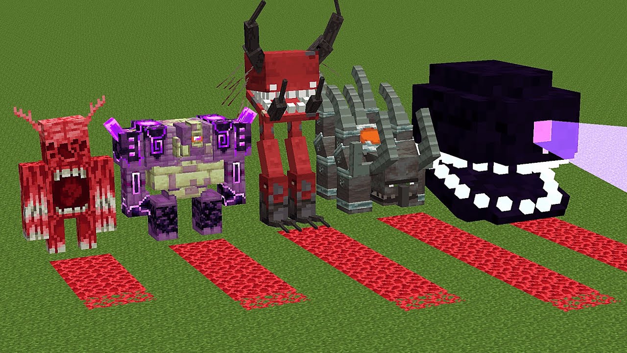 Which of the New Wither Storm Mobs and All Minecraft Bosses will ...