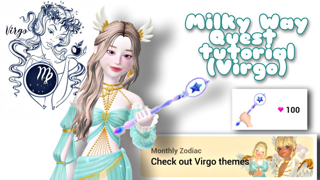[Monthly Quest] ZEPETO Milky way Quest Tutorial|||Virgo - YouTube