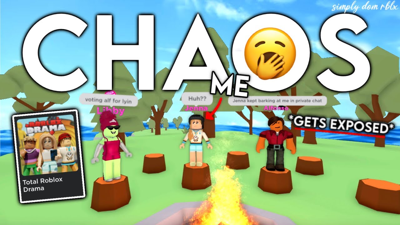 Using Private Chat to Be Toxic on Total Roblox Drama - YouTube
