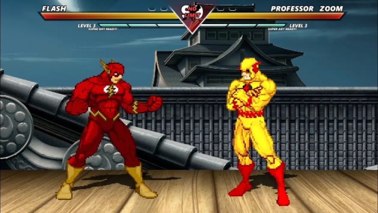 FLASH vs PROFESSOR ZOOM - Exciting High Level Fight! - YouTube