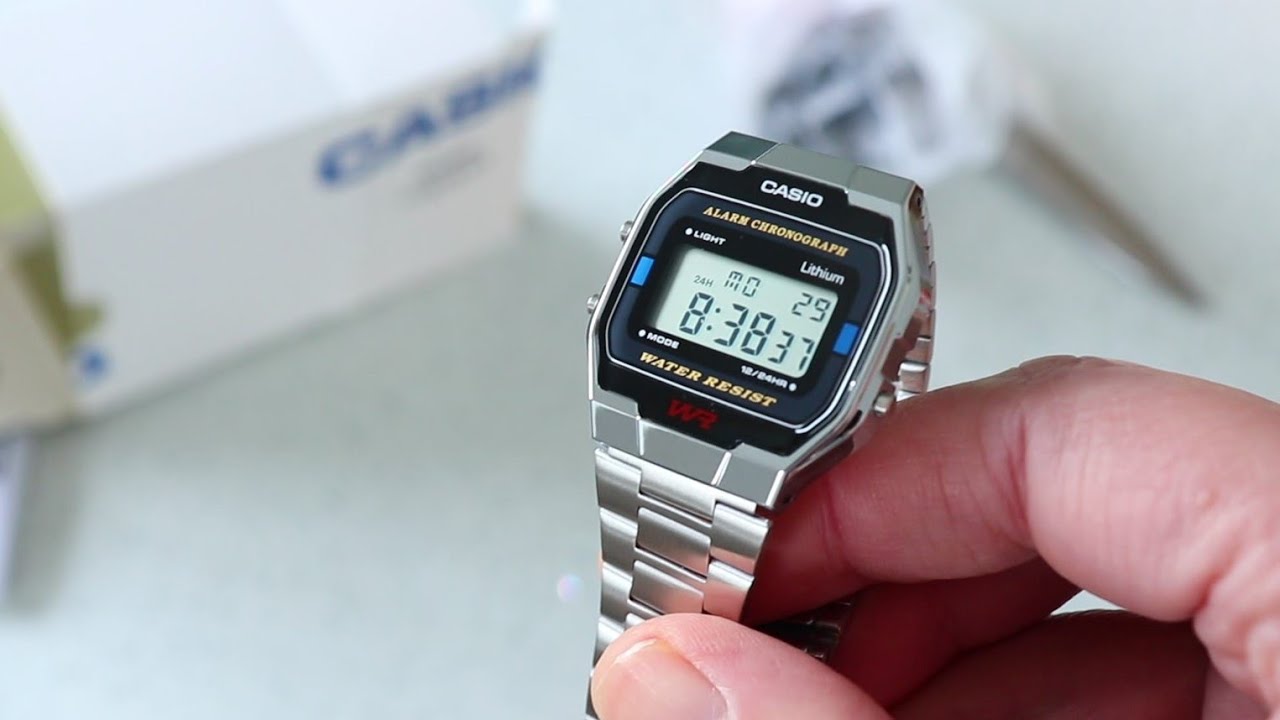 Casio A163WA Unboxing - Beautiful watch from Vintage Range - YouTube