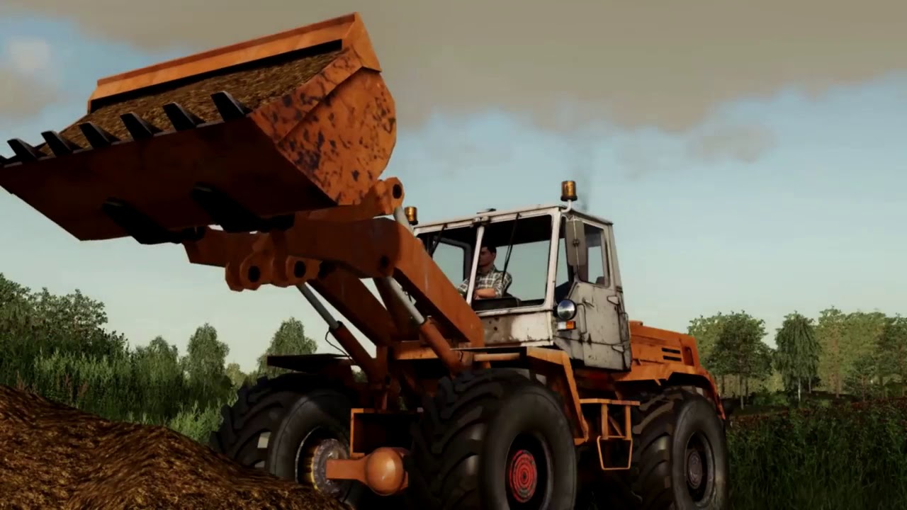 RUSSIAN OLD SCHOOL FARMING MODS FS19 - YouTube