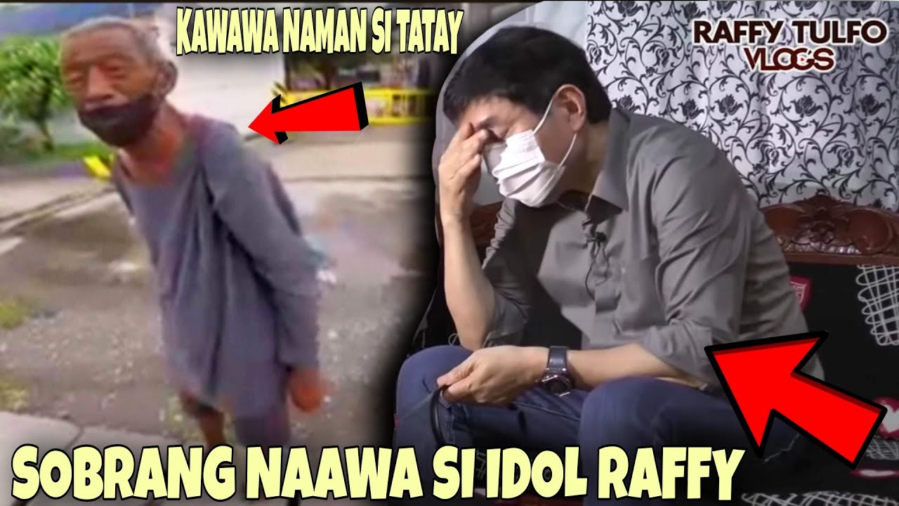 RAFFY TULFO NAPAIYAK MATAPOS MAKAHARAP ANG MATANDANG PULUBE - YouTube