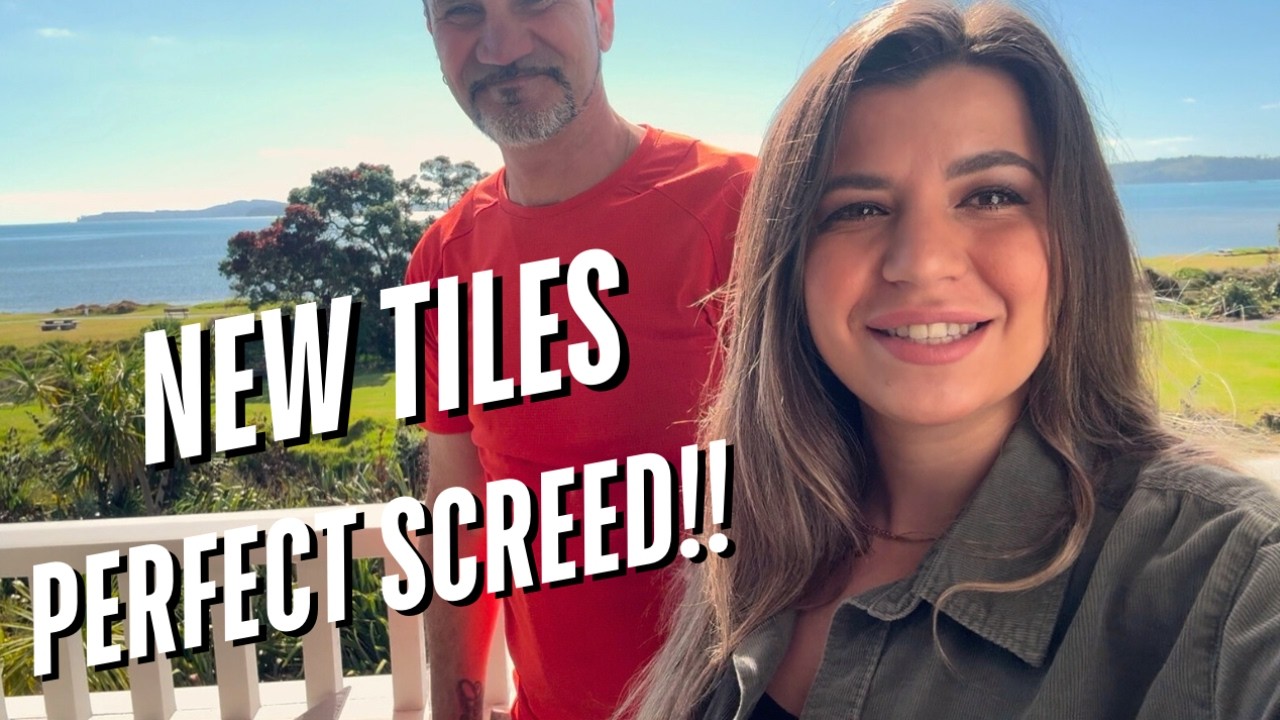 How To Replace Tiles And Create a Screed On a Balcony! - YouTube