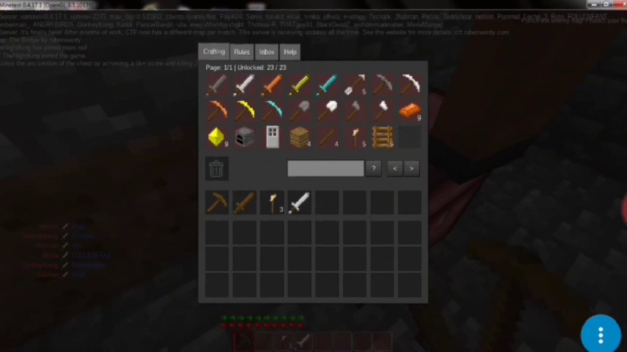 Minetest Game: Capture the Flag-Multiple Maps! - YouTube