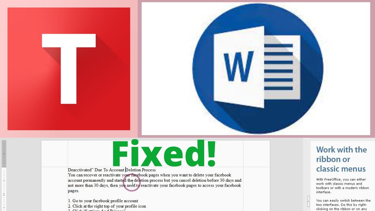 How To Fix TextMaker Word Text Is Removing When Enter Before A Word ...