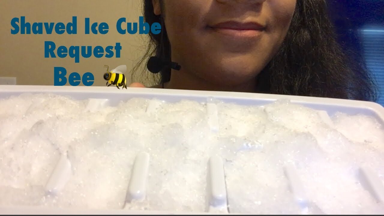 Shaved Ice Cubes Soft Crunch ASMR 🍧 ️💯 - YouTube
