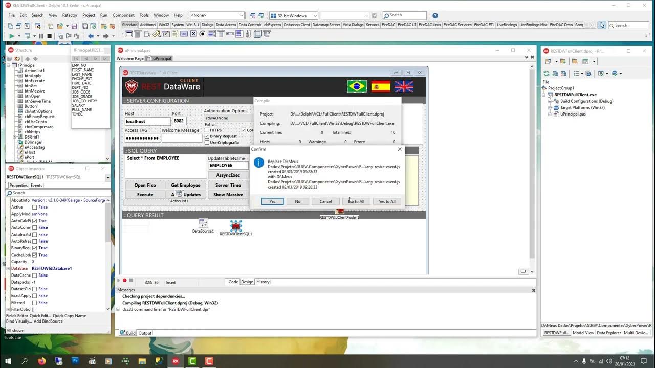 REST Dataware CORE - Refactor - Inserindo e Editando Dados com o ClientSQL(so Easy) - YouTube