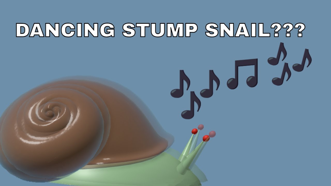 Dancing Stump Snail??? INSANE BEE SWARM GLITCH - YouTube