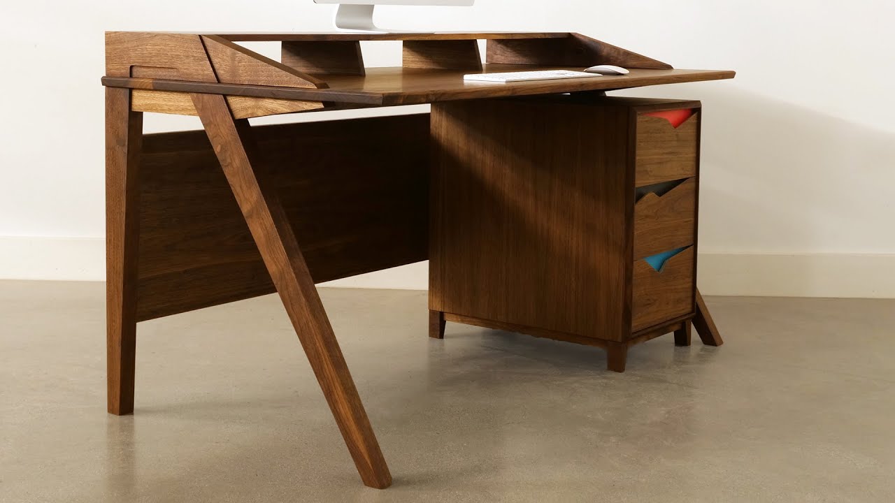 Building a Modern Desk - Supercut / Re-Upload - YouTube