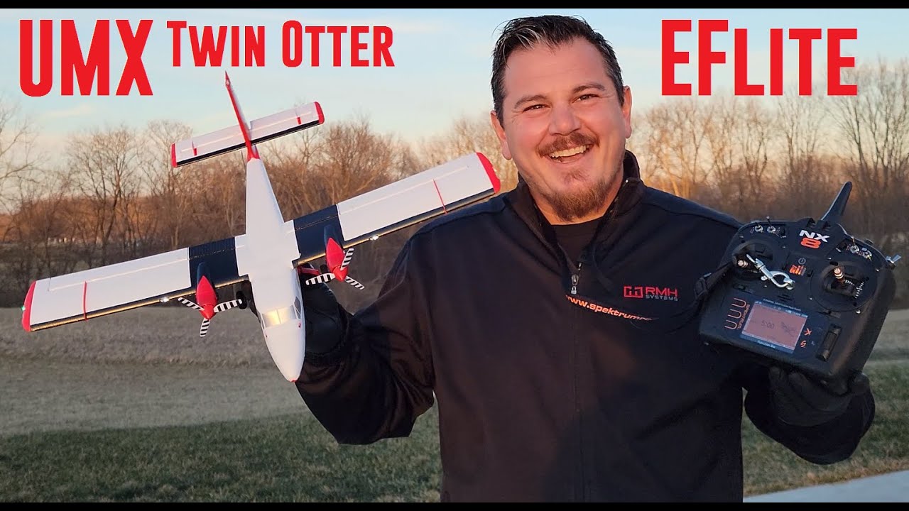 E-flite - Twin Otter - UMX - Maiden Flight + Unbox, Build, & Radio ...