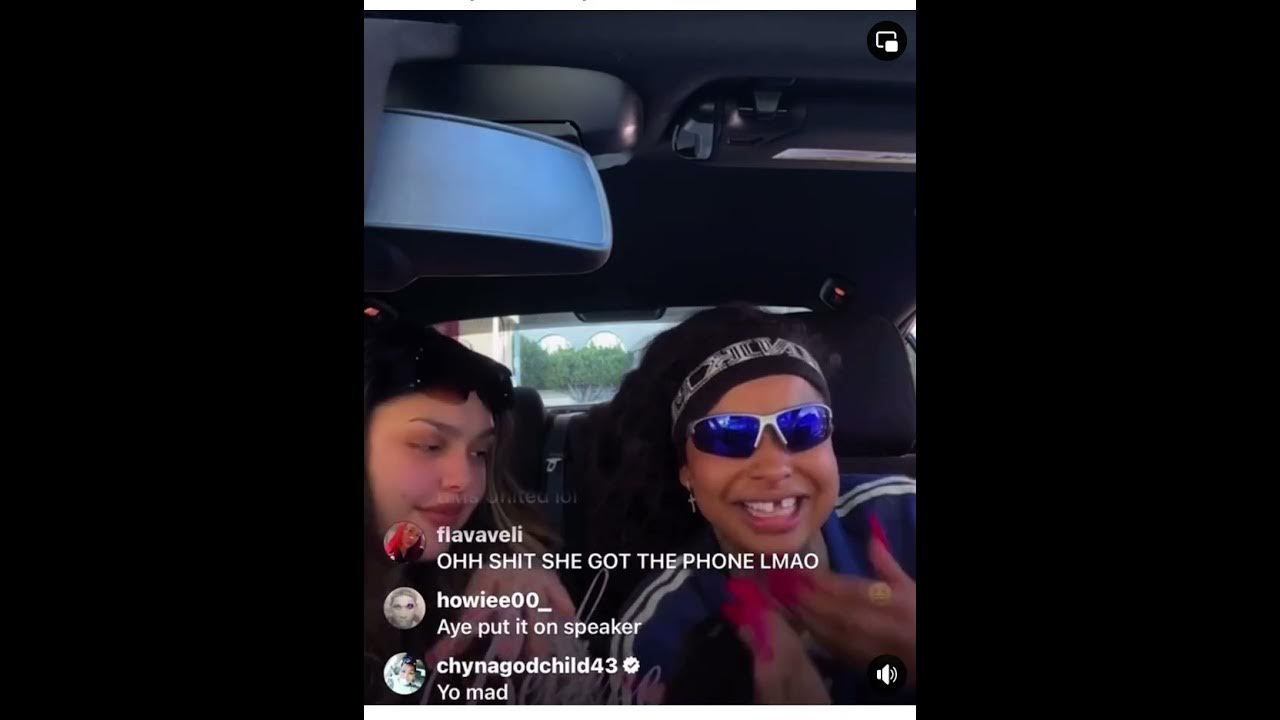 Chrisean Rock Goes Live With Jaidyn Youtube