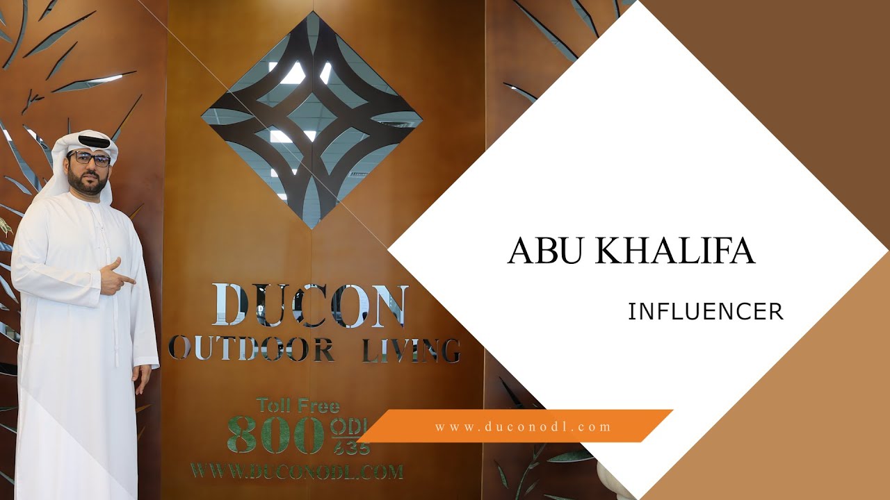 Mr. ABU KHALIFA visits the showroom at DuconODL! - YouTube