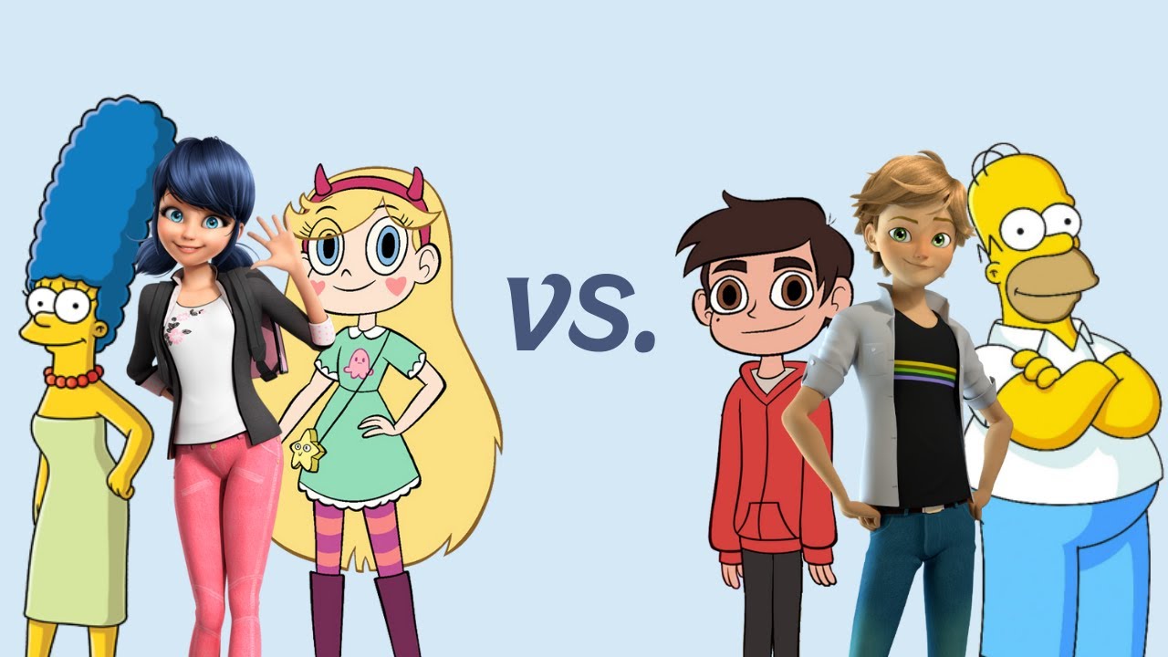 female cartoons look better than male cartoons. - YouTube