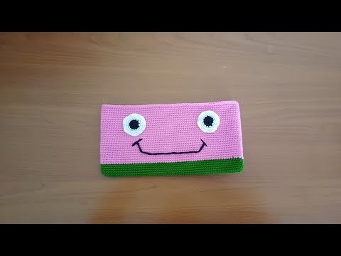 Petrik kalemlik nasıl örülür? How to knit a petrik pencil case? #diycrafts #crochet #knitting #cat