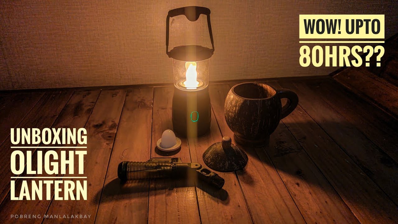UNBOXING & TESTING OLIGHT LANTERN FOR CAMPING - YouTube