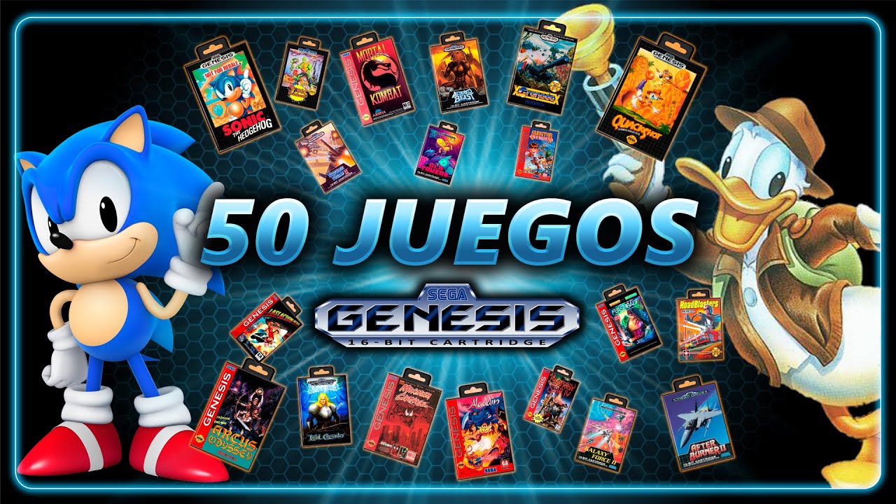 50 Juegos de Sega Genesis que debiste jugar (Genesis/Mega Drive) - YouTube