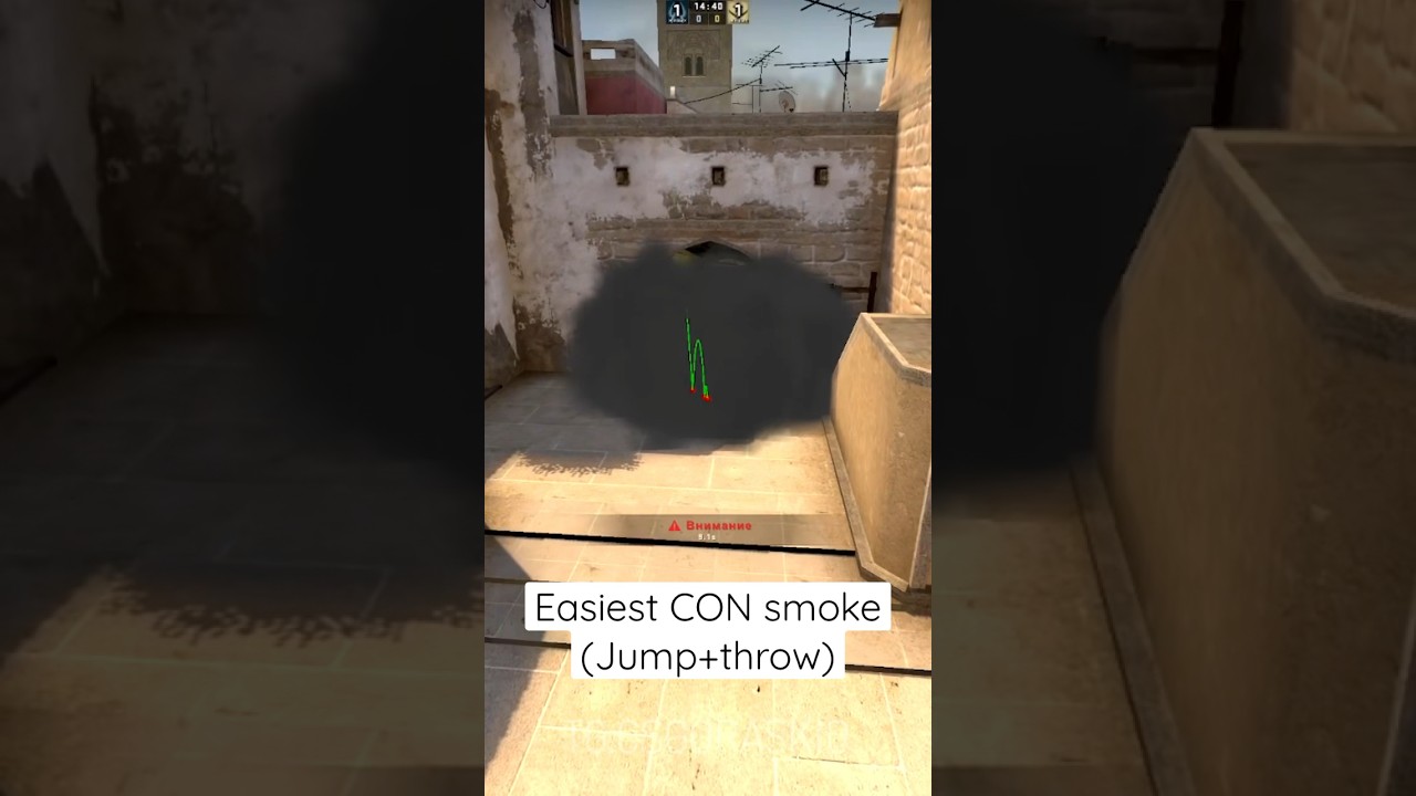 Easiest CON smoke #shorts #cs2 #csgo #csgoclips #smoke #cybersport ...