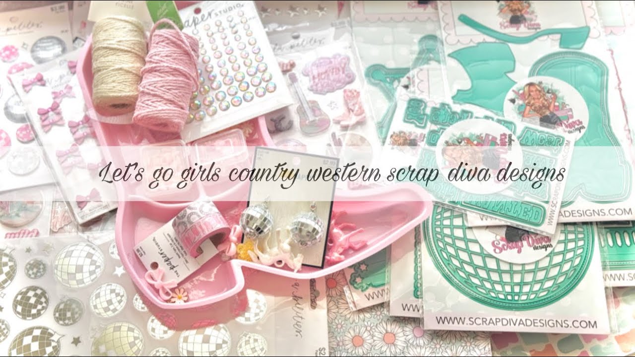 Let’s Go Girls | New Scrap Diva Designs | April Release Country Western ...