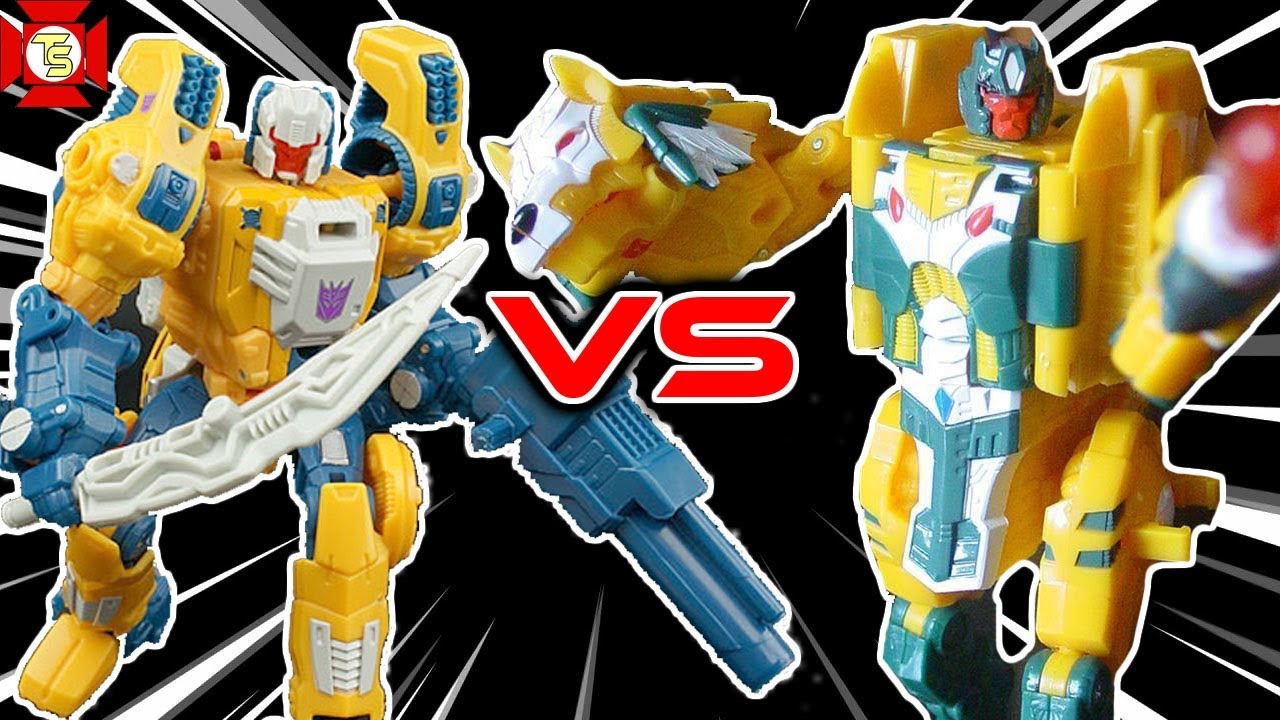TRANSFORMERS TR Wolfwire Versus Botcon Weirdwolf - Review - YouTube