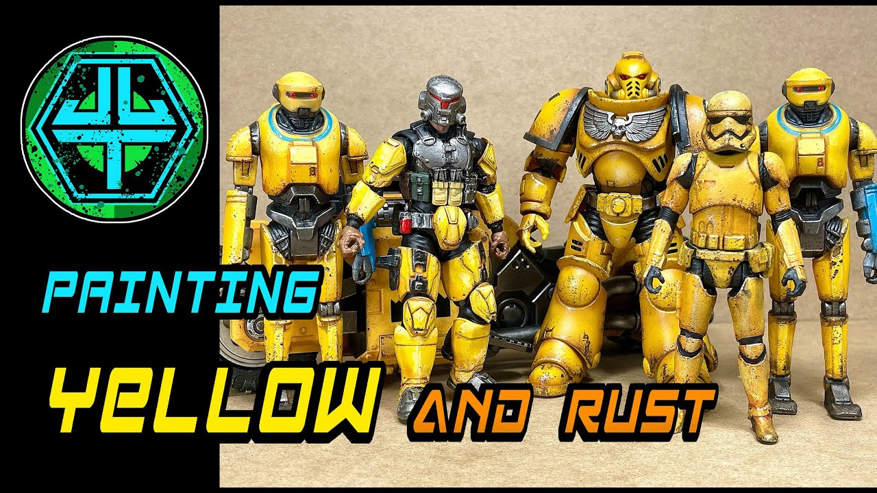Painting figures and using a dull coat!! - YouTube