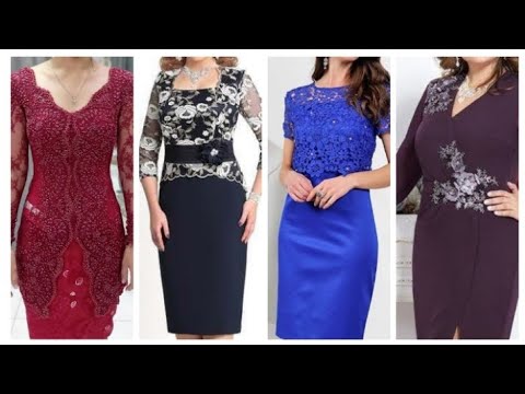 Beautiful bodycon dress designs for womens party dress - YouTube