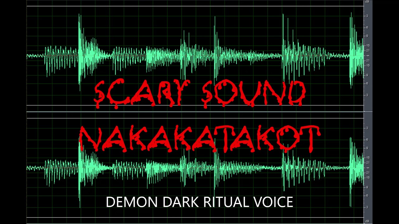 Scary Sound | Demon Dark Ritual Voice - YouTube