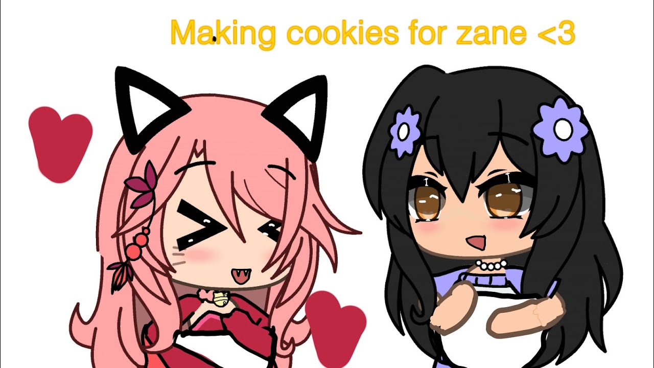 Making cookies for my love #aphmau - YouTube
