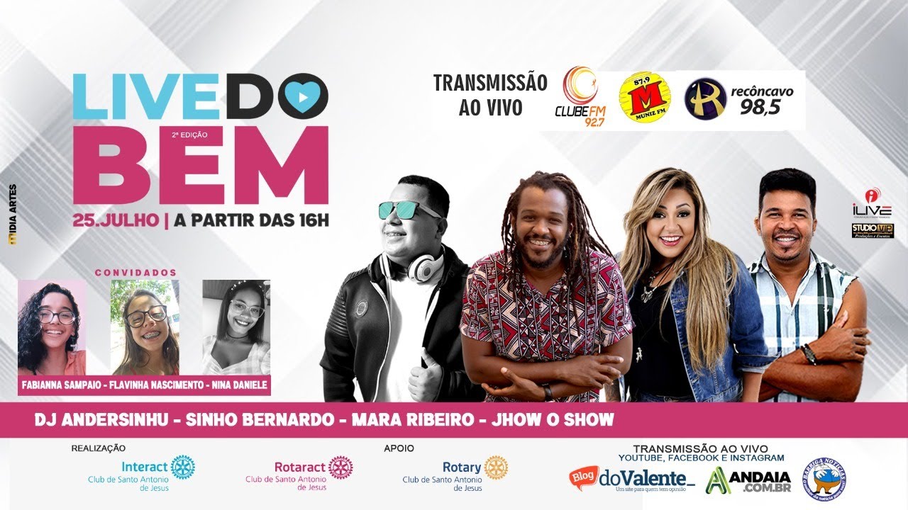 Live do bem - 2ª edição - YouTube