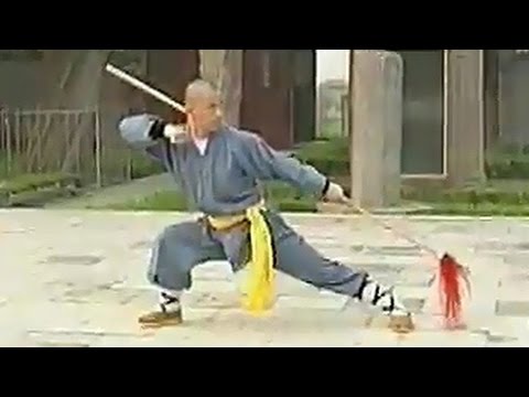 Shaolin Kung Fu weapon: 13 spear