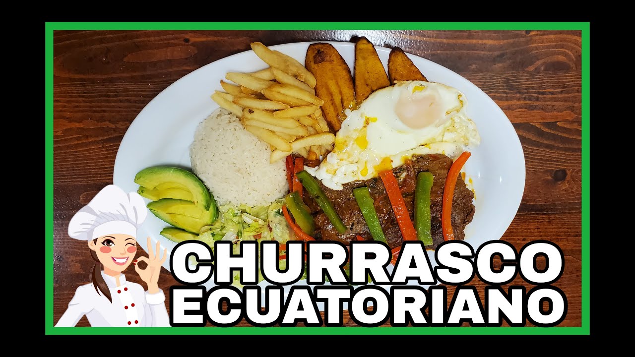 COMO HACER CHURRASCO ECUATORIANO PASO A PASO - YouTube