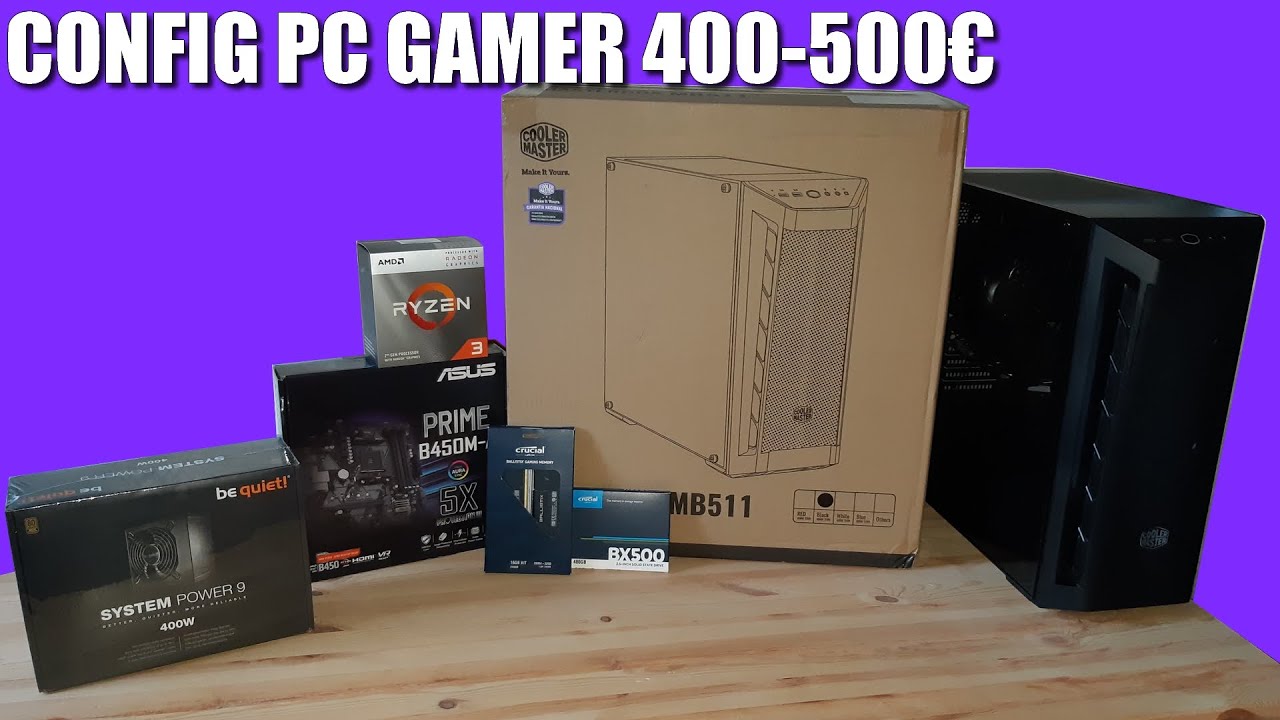 CONFIG PC Gamer 400€ pour Fortnite - YouTube
