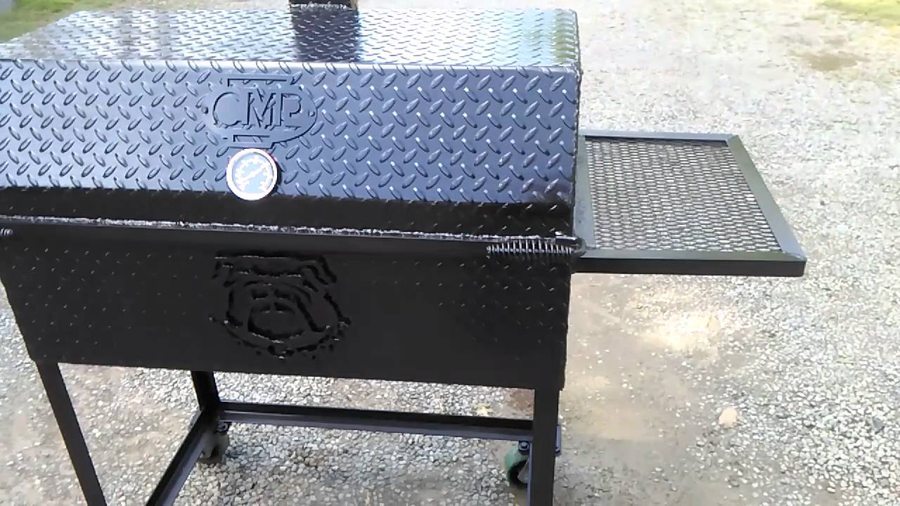 Custom Metal Projects 33" x 20" grill - YouTube