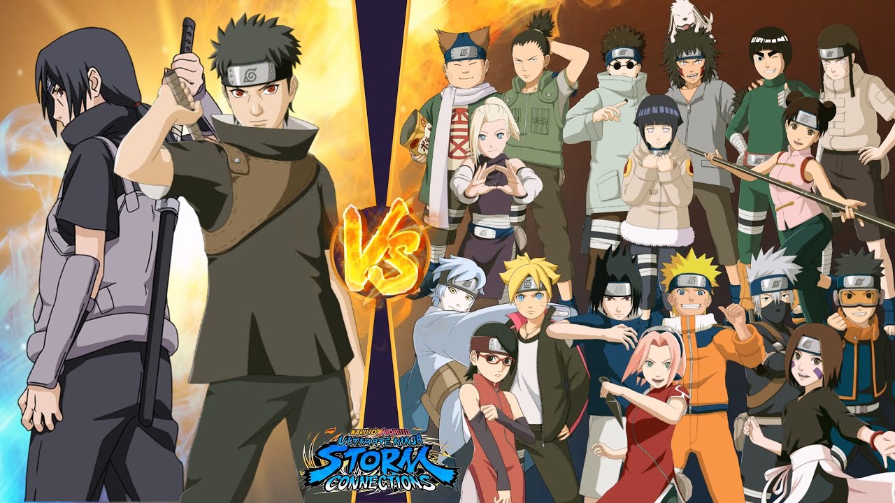 【Itachi & Shisui Team VS Three-member team Marathon battle】 NARUTO X ...