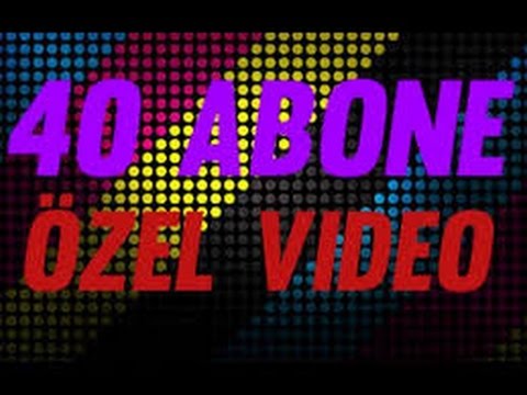 40 ABONE ÖZEL VİDEO!
