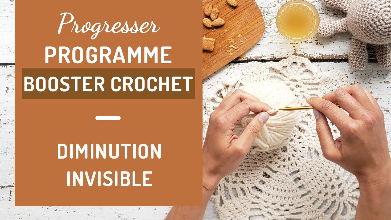 🐚 Diminution invisible - Tutoriel - Crochet - YouTube