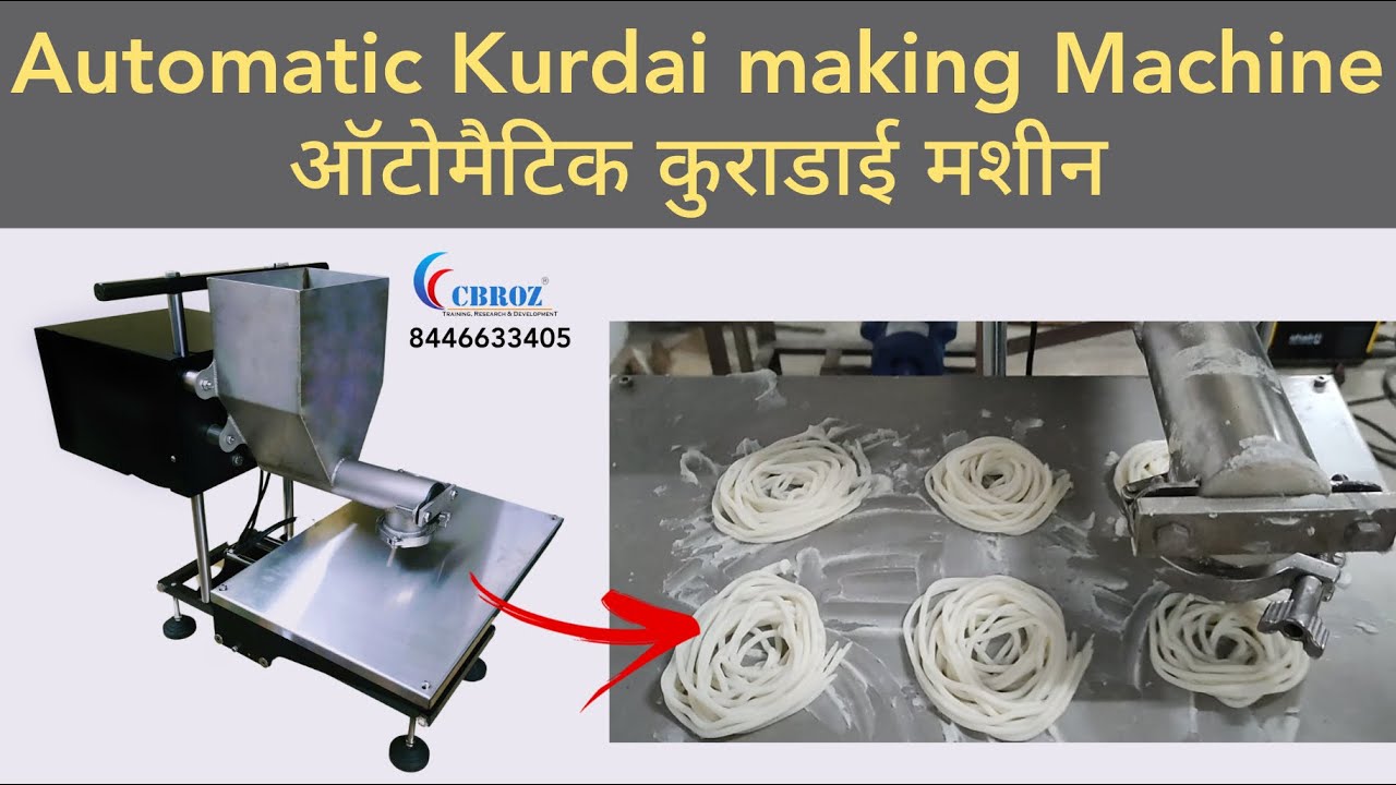 CBROZ Kurdai making machine | Automatic murukku chakli making machine ...