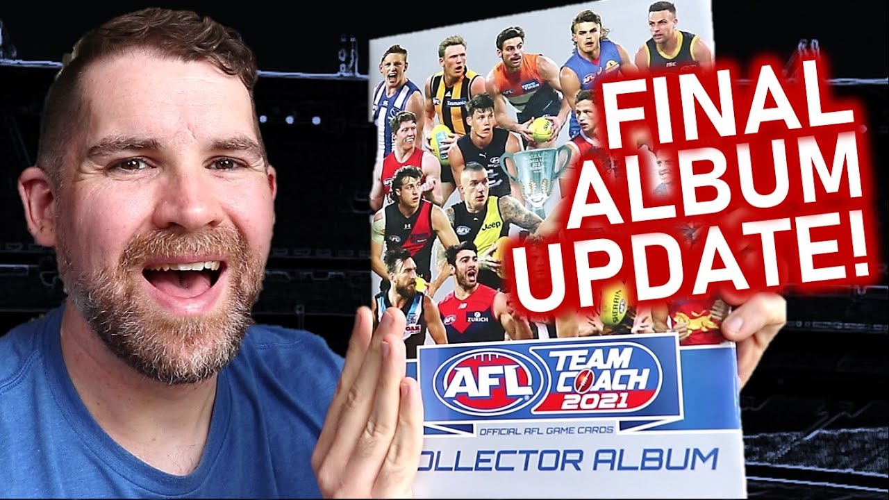 AFL TeamCoach 2021 - Final Album Update! - YouTube