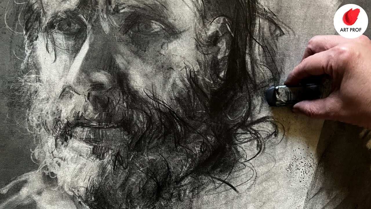 Secrets to How to Draw Beards & Facial Hair - YouTube