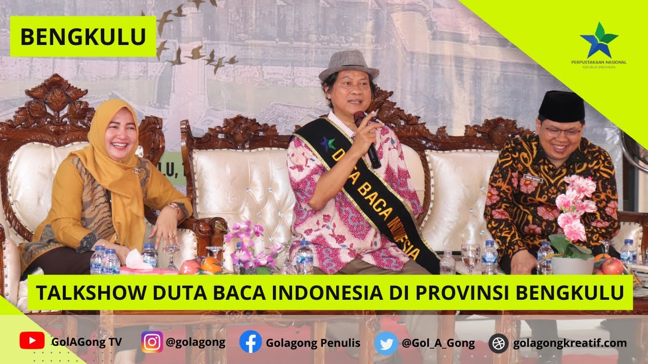 TALKSOW LITERASI BERSAMA DUTA BACA INDONESIA - PERPUSTAKAAN NASIONAL RI ...