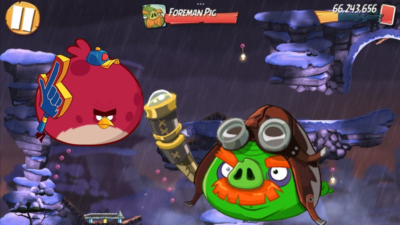 ANGRY BIRDS 2 BOSS FOREMAN PIG - TERENC TRIAL DAILY CHALLENGE (JUN/25/ ...