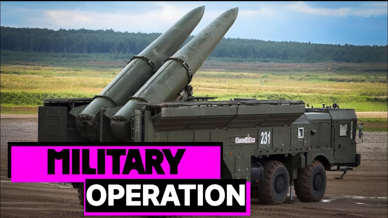 "Iskander Tactical Missile System in Action During Special Military ...